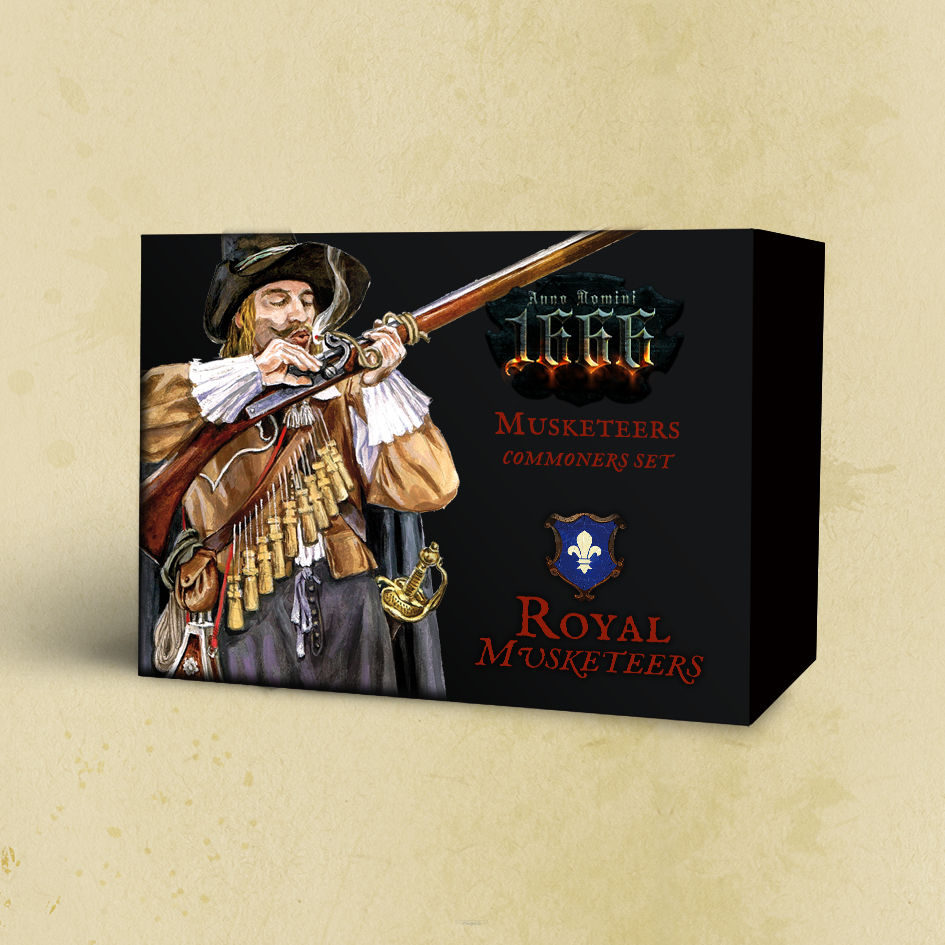 Musketeers set (plastic)